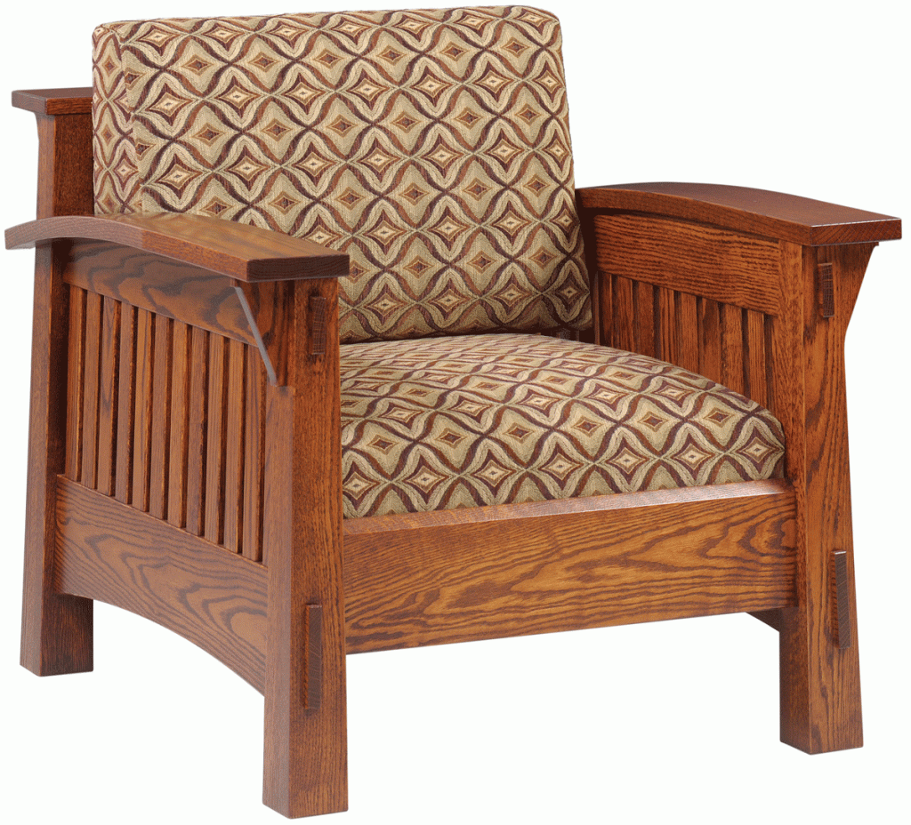 Amish Furniture Collections: Mission Style Chairs - Amish Outlet Store