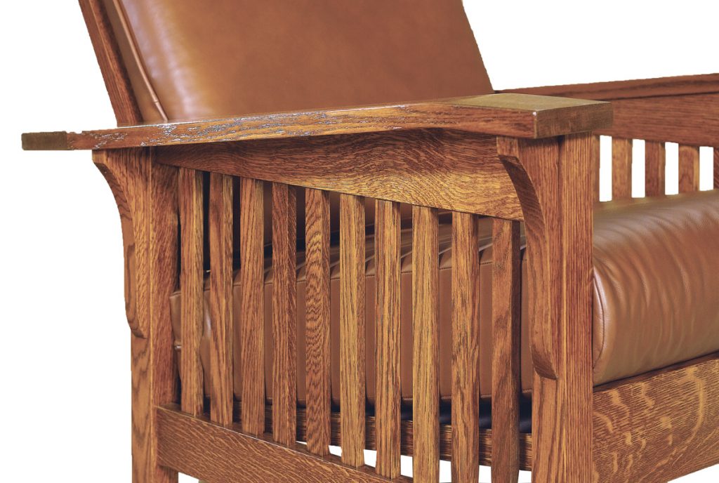 Up to 33% Off Clearspring Slat Morris Chair | Solid Wood Furniture