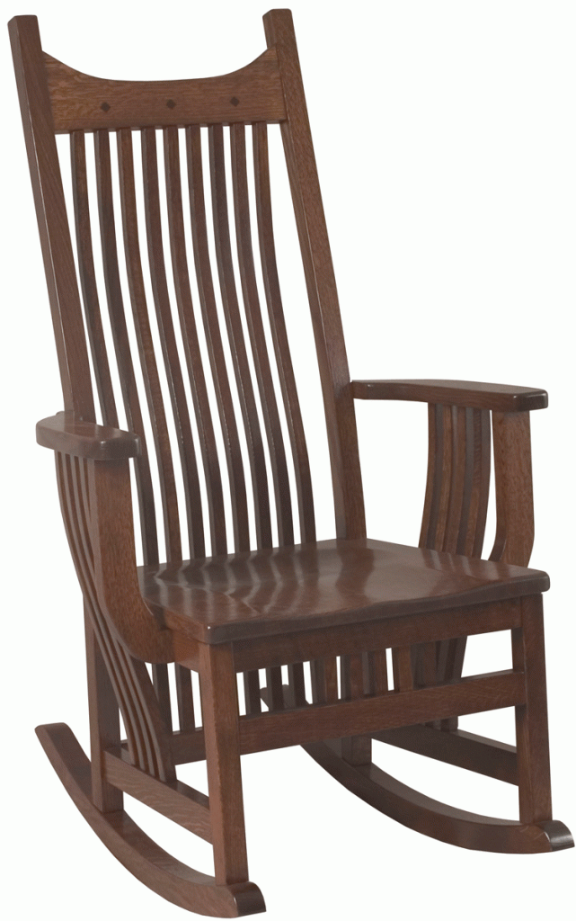 Amish Furniture Collections: Mission Style Rockers - Amish Outlet Store