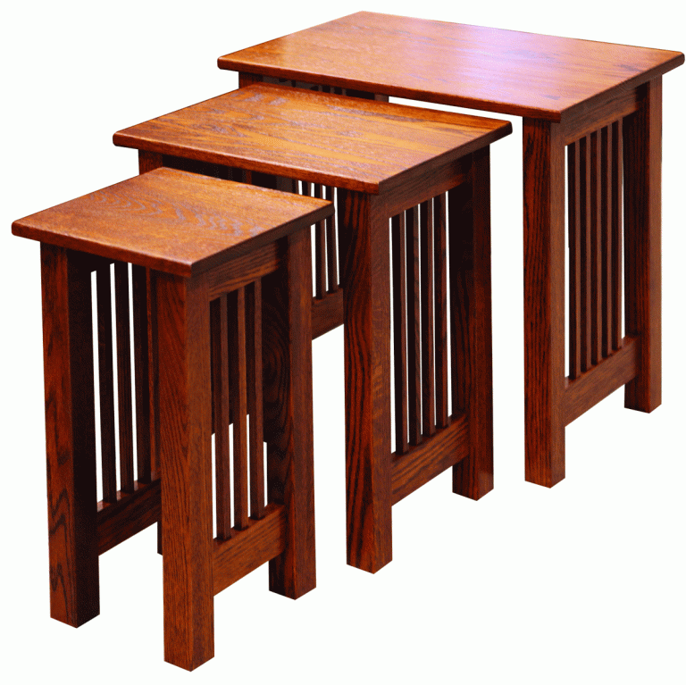 Up to 33% Off Mission Stacking Tables | Solid Wood Furniture