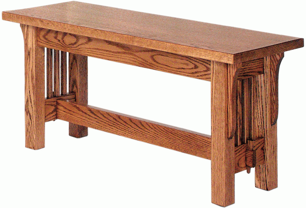 Up to 33% Off Landmark Mission 48" Bench | Solid Wood Furniture