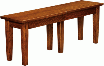 Up to 33% Off 48" Denver Expandable Bench | Solid Wood Furniture