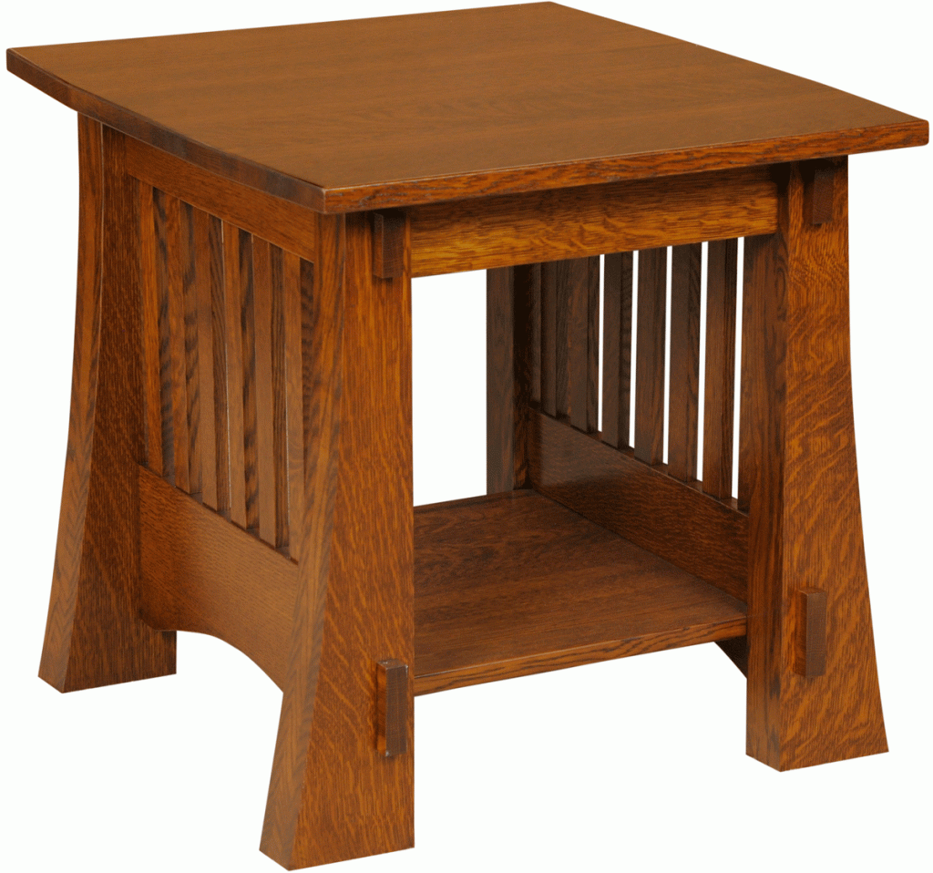 Amish Furniture Collections: Mission Style End Tables - Amish Outlet Store